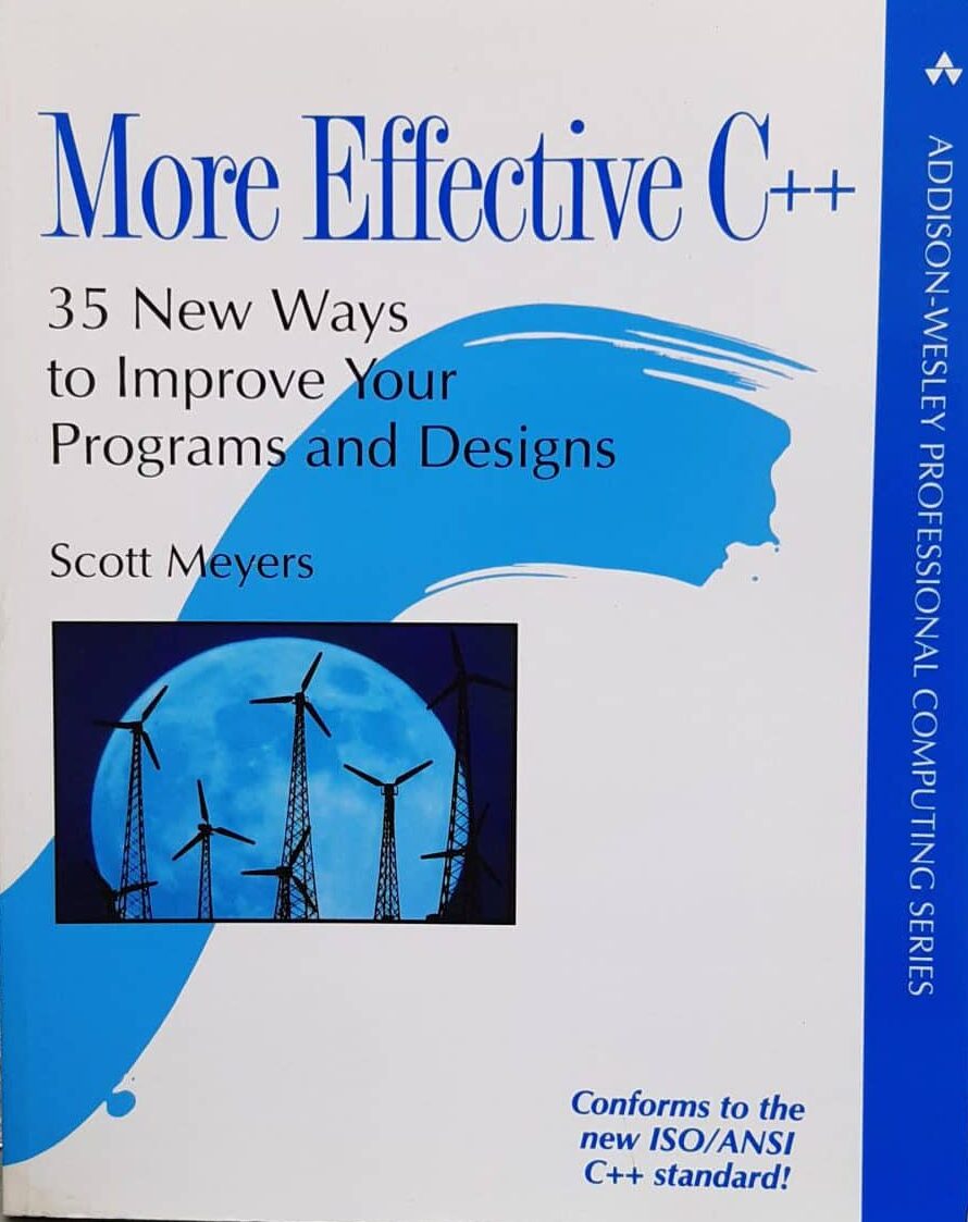 More Effective C++: 35 New Ways to Improve Your Programs and Designs - עמותת ספרים ומצילים